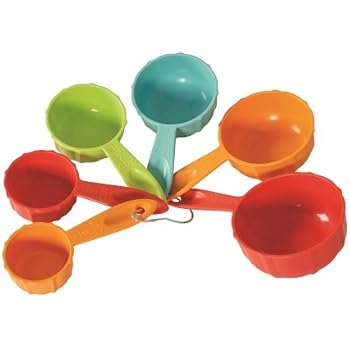 Amazon.com: Farberware Professional Measuring Cups (Red, Set of 5 ...