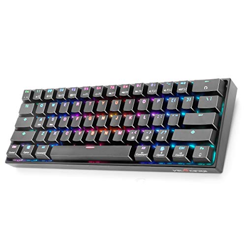 60% Wireless Mechanical Keyboard, Velocifire M2 TKL61WS Bluetooth ...