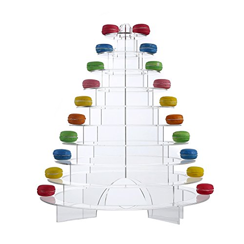 Acrylic Sweet Stands Macaron Tower Display Stand Wedding Party - Want ...