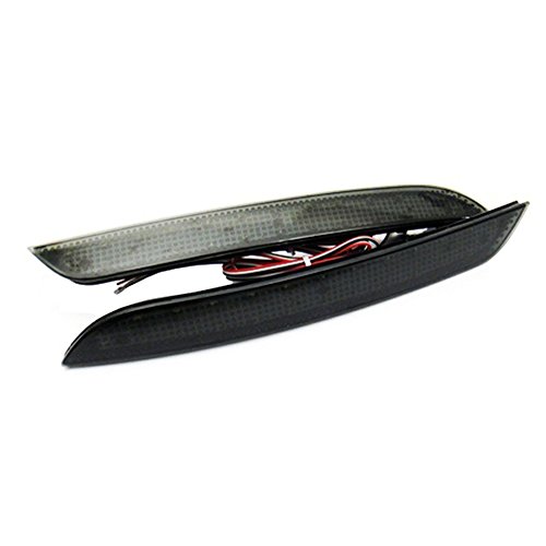 Buy Paision a Pair Black Smoked Lens Rear Bumper Reflector LED Tail ...