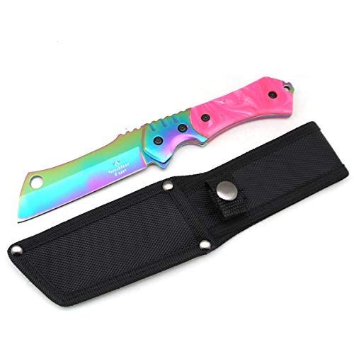 Snake Eye Tactical Heavy Duty Fixed Blade Cleaver Razor Style Hunting ...