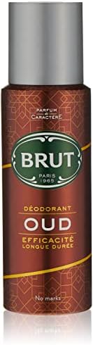 Brut OUD Long Lasting Fresh Active Odour Protection Signature Scented Body Deodorant Spray for ...
