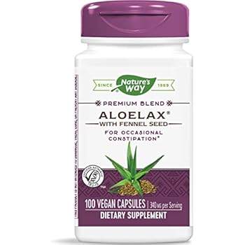 Amazon.com: Nature's Way Aloemaxlax With Cascara Sagrada Vegetarian ...