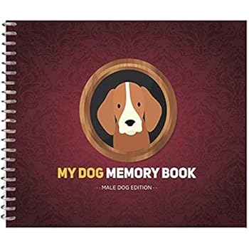 Amazon.com: MY DOG MEMORY BOOK - Cute and Funny Keepsake Booklet for ...