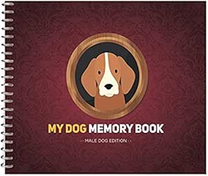 Amazon.com: MY DOG MEMORY BOOK - Cute and Funny Keepsake Booklet for ...