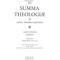 The Summa Theologiae Of St. Thomas Aquinas: Latin-English Edition ...