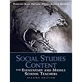 Amazon.com: Social Studies Content for Elementary and Middle School ...