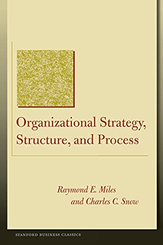 Organizational Strategy, Structure, and Process | Amazon.com.br