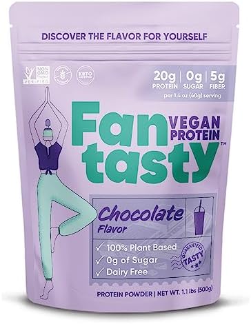 FAN TASTY Plant Based Protein (Chocolate) price in UAE | Amazon UAE ...