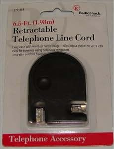 Amazon.com: Retractable Telephone Line Cord: Electronics