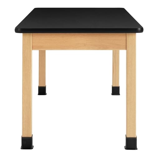 Diversified Spaces School Classroom Science Lab Table, Black Laminate ...