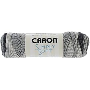 Amazon.com: Caron Simply Soft Ombre Yarn, 4 Ounce, Stormy Weather ...