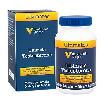 Amazon.com: The Vitamin Shoppe Ultimate Testosterone Supports ...