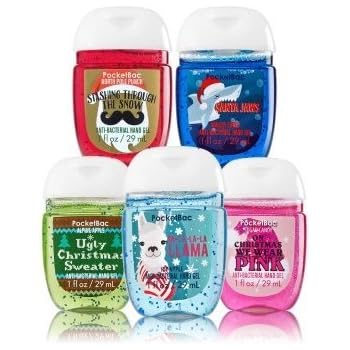 Amazon.com: Bath and Body Works Christmas Fun PocketBac Hand Sanitizer ...
