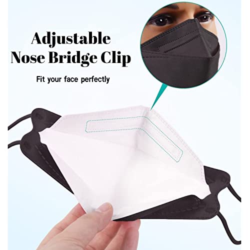 60PCS KF94 Mask, 3D Fish Type Masks for Adult, Protective Face Shield ...