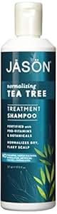 Jason Natural Cosmetics Tea Tree Oil Shampoo, 17.5 oz: Amazon.com ...