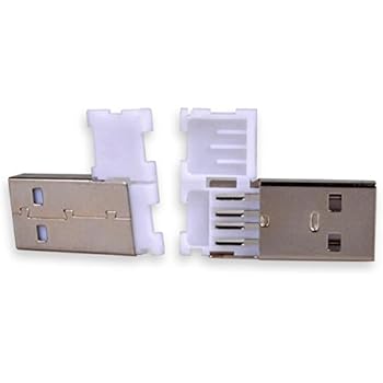 Amazon.com: Micro USB Male Port Connector, Conwork 10-Pack Straight ...