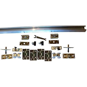 Series 1 Heavy Duty Bifold Track and Hardware Kit (48 inch 4-Door ...