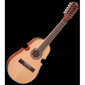 Amazon.com: Oscar Schmidt OQ40SE Acoustic-Electric Latin Cuatro with ...