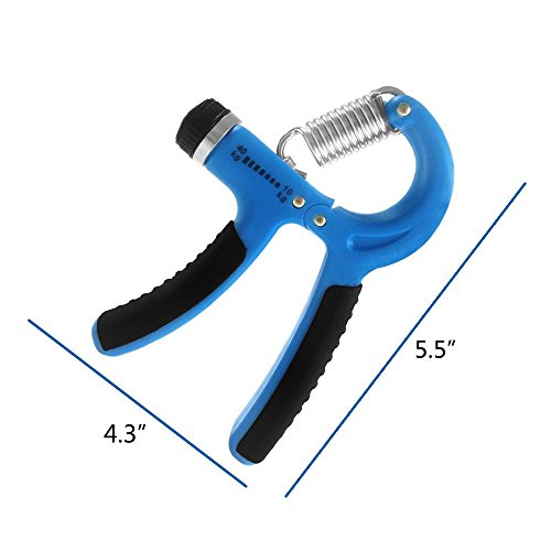 Hand Grips Strengthener Adjustable Resistance 22-88 Lbs, Hand Exerciser ...
