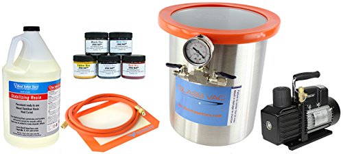 Buy Ultimate Wood Stabilizing Kit- 3 Gallon Tall Stainless Steel ...