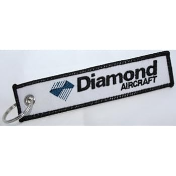 Amazon.com : Diamond Aircraft - Pilot Aviation Key Chain - Woven Key ...