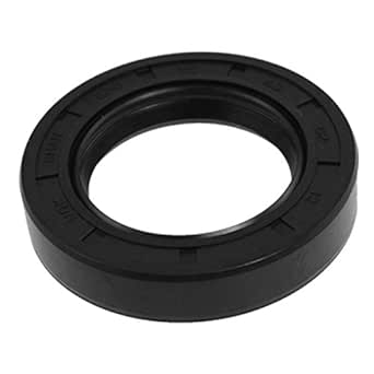 Amazon.com: uxcell TC 40x62x12mm Rubber Double Lip PU Polyurethane Oil ...