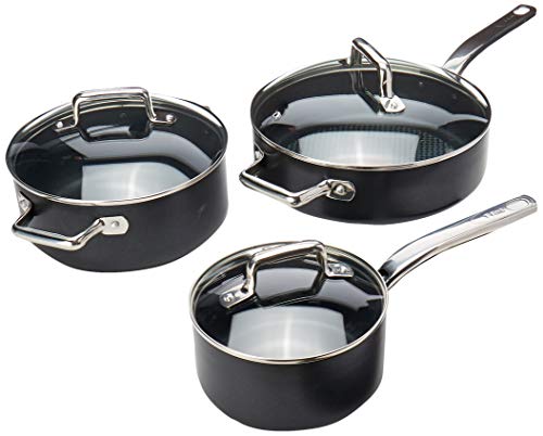 T-Fal/Wearever 10 Piece Professional Cookware Set, Multi, Black ...