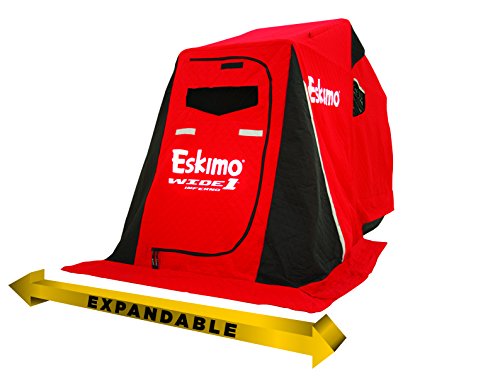 Eskimo Wide 1 Inferno Insulated Ice Shelter with Swivel Seat - MasterBasser