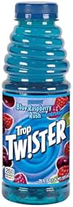 Amazon.com : Tropicana Twister Blue Raspberry Juice, 20 oz Plastic ...