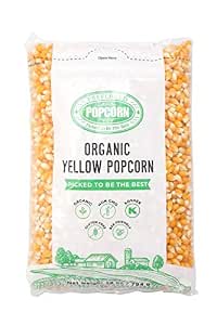 Amazon.com: Preferred Popcorn Organic Popcorn, 28 Ounce bag, Pack of 4 ...