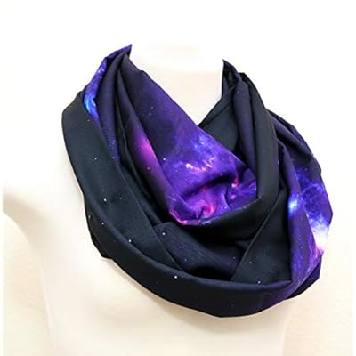 Galaxy Infinity scarf Astrology nebula birthday gift for her ...