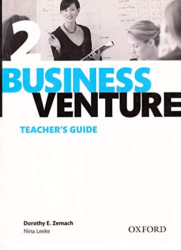Business Venture 2 Pre-Intermediate: Teacher's Guide: 9780194578097 ...
