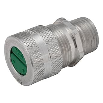 Hubbell-Raco 4801-1 conector de agarre de cable de aluminio, rango de ...