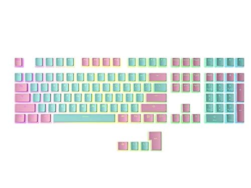 HK Gaming Pudding Keycaps Set | Doubleshot PBT Keycap Set | Full 108 ...