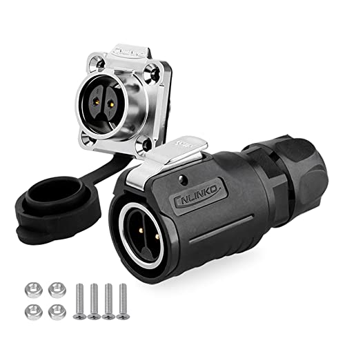 CNLINKO M16 2 Pin Vibration Resistance Outdoor Electrical Cable ...