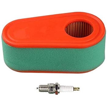 Amazon.com : 795066 Air Filter and Pre Filter Spark Plug for Briggs ...