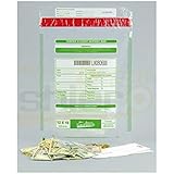Amazon.com : 100 Cashier Depot Tamper Evident Bank Deposit Bags, 9" x ...