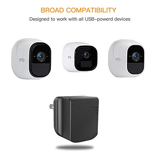 Arlo Pro 2 Outdoor Power Adapter and Charging Cable - TYRONE Plug and ...
