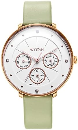 سعر Titan Analog White Dial Women's Watch-2651WL09 فى السعودية | بواسطة ...