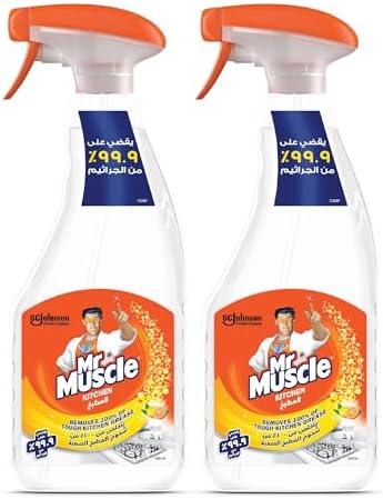 Mr. Muscle Citrus Kitchen Cleaner, Powers Through Tough Grease With ...