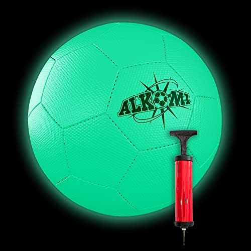 سعر Glow in The Dark Soccer Ball Size 5, Light Up Soccer Ball, LED Glow ...