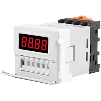 Baomain THC15A AC 110V Digital LCD Power Programmable Timer Time Switch Relay 16A Amp - - Amazon.com