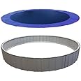 Amazon.com : In-Ground Trampolines (Blue, 15' : Sports & Outdoors