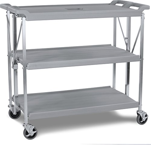 Carlisle SBC203123 Fold 'N Go Collapsible Utility Cart, 350 Pound ...