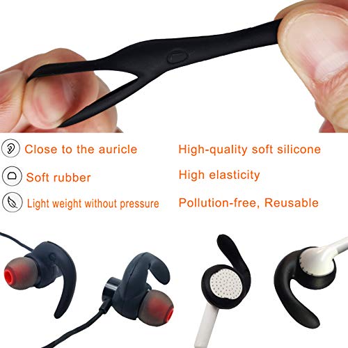 3 Pairs L/M/S Budlocks Ear Wingtip Silicone Anti-Slip Earbuds ...