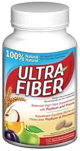 Amazon.com: Ultra Fiber Balanced High Fibre Supplement, 150 Caplets ...