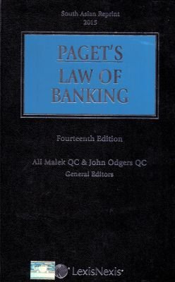 Paget's Law of Banking: Ali Mahek QC and John Odgers QC: 9789351433804 ...