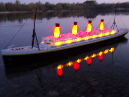 Brigamo RC RMS TITANIC 1:325 R/C BOAT RC SHIP Ready to Run (RTR ...