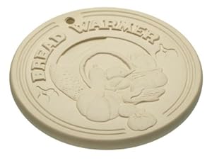 Amazon.com: Ceramic Bread Warming Stone - 6" - Keep You Bread Rolls ...